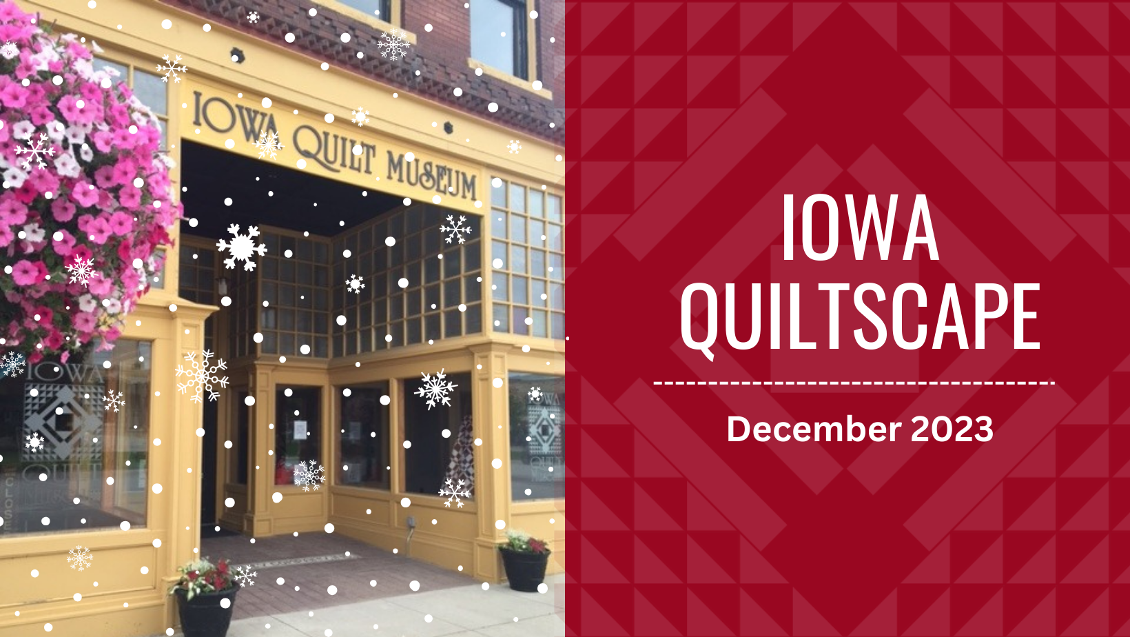 Season’s Greetings from Iowa Quilt Museum: Wishing You Joyful Holidays ...