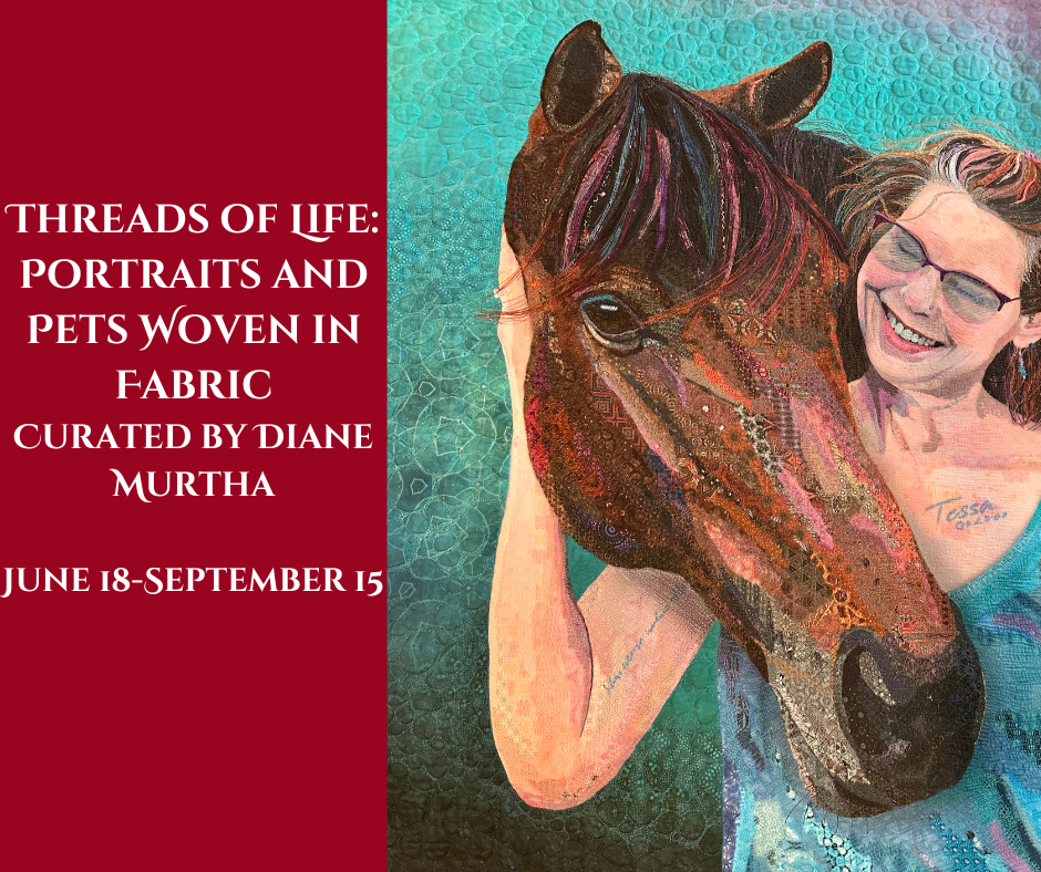 Threads of Life: Portraits and Pets Woven in Fabric
